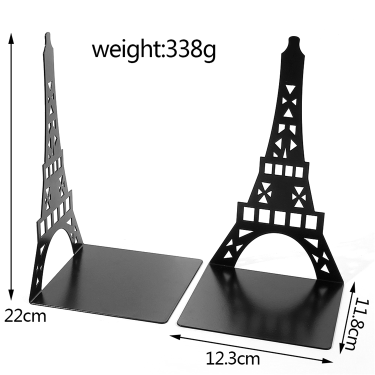 Portalibros de Metal Torre Eiffel 2 Piezas - Brandstore